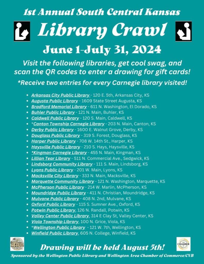 Library Crawl - Winfield Public Library